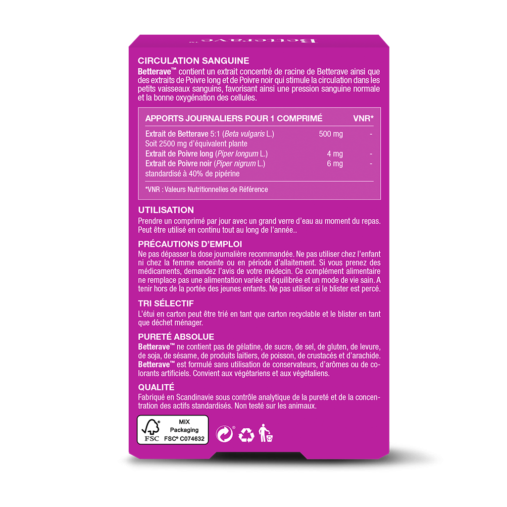 La Betterave, ses bienfaits sur la circulation sanguine - Vitalco