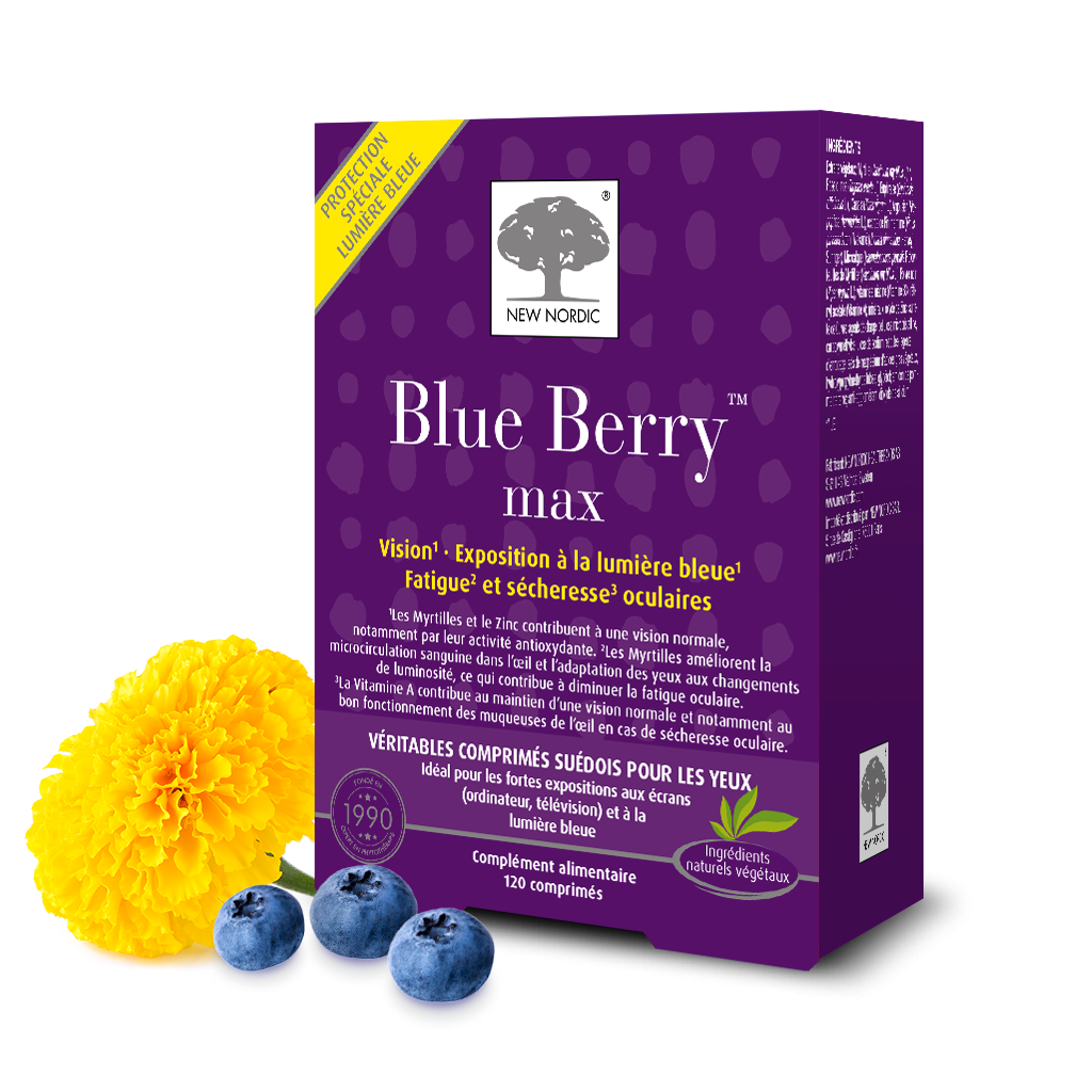 Blue Berry max, Protège les yeux et la rétine pour une bonne vision ...