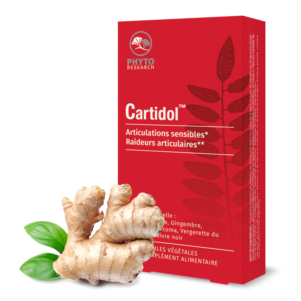 Cartidol soulage les gênes et raideurs articulaires - Vitalco