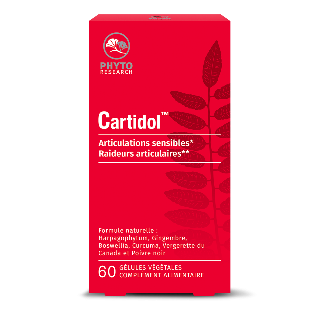 Cartidol soulage les gênes et raideurs articulaires - Vitalco