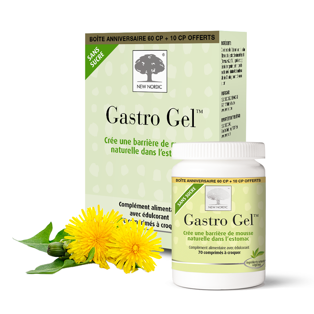 Gastro Gel, apporte une réponse naturelle aux brûlures d'estomac - Vitalco
