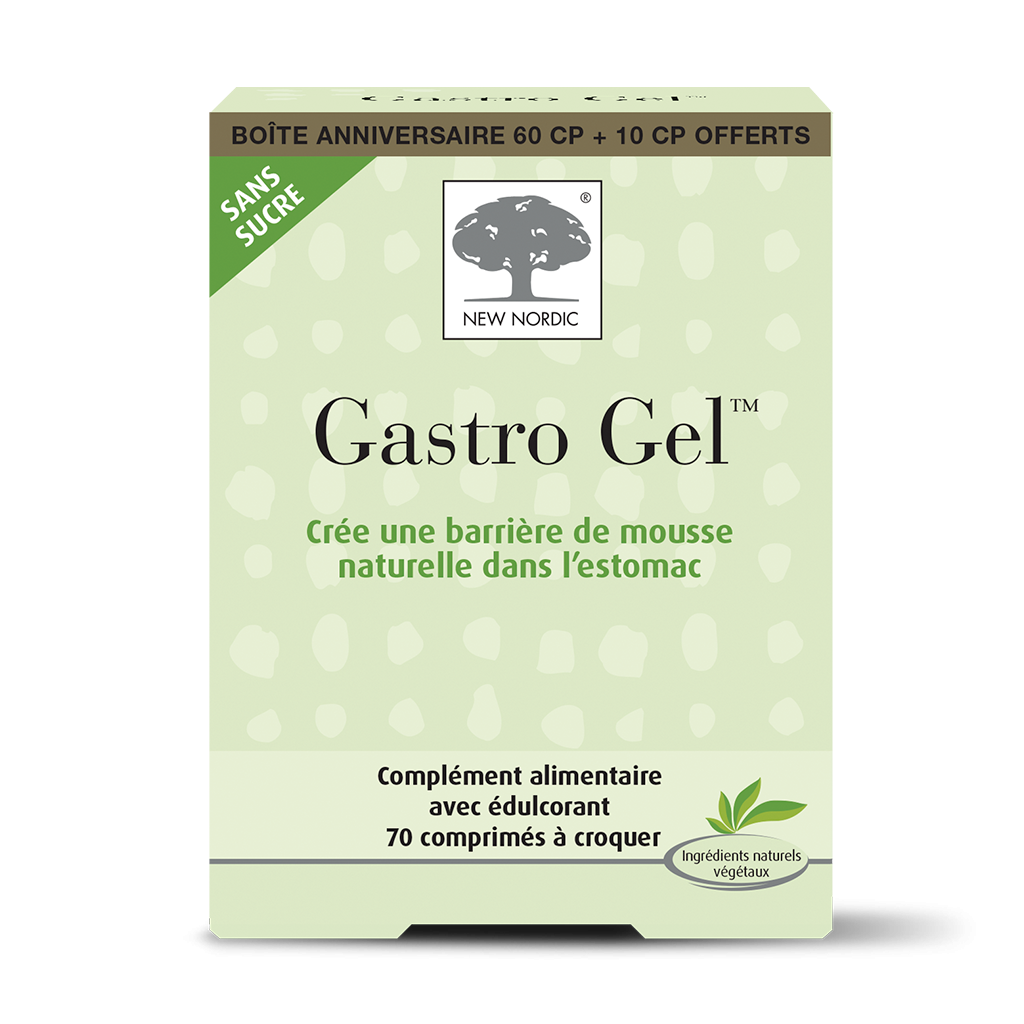 Gastro Gel, apporte une réponse naturelle aux brûlures d'estomac - Vitalco