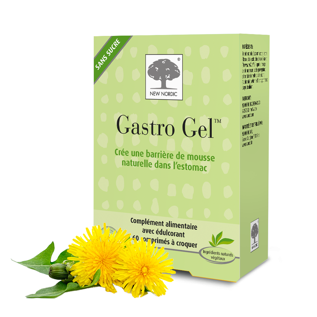 Gastro Gel, apporte une réponse naturelle aux brûlures d'estomac - Vitalco
